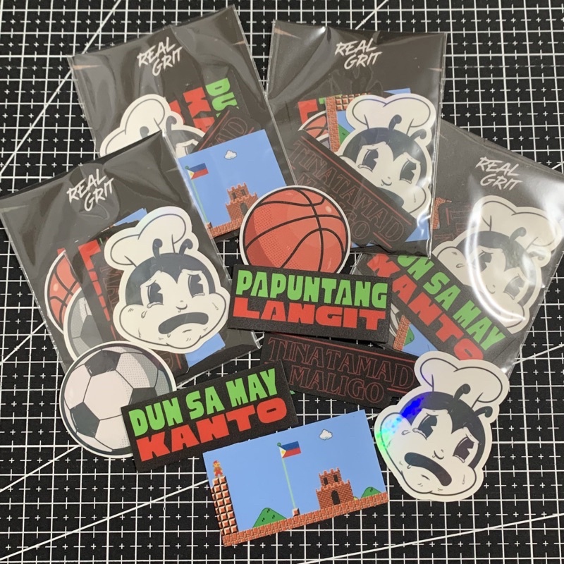 Real Grit: Budol Sticker Pack | Shopee Philippines
