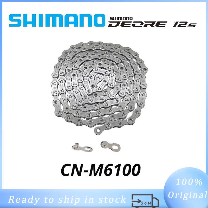 Shimano Deore M6100 Chain 12 Speed Mountain Bike Bicycle Chains 12s ...