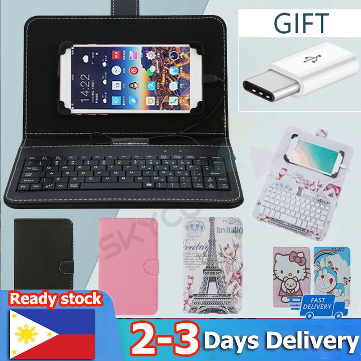 Mini General Wired tablet phone Keyboard Holster Case Cover for tablet ...