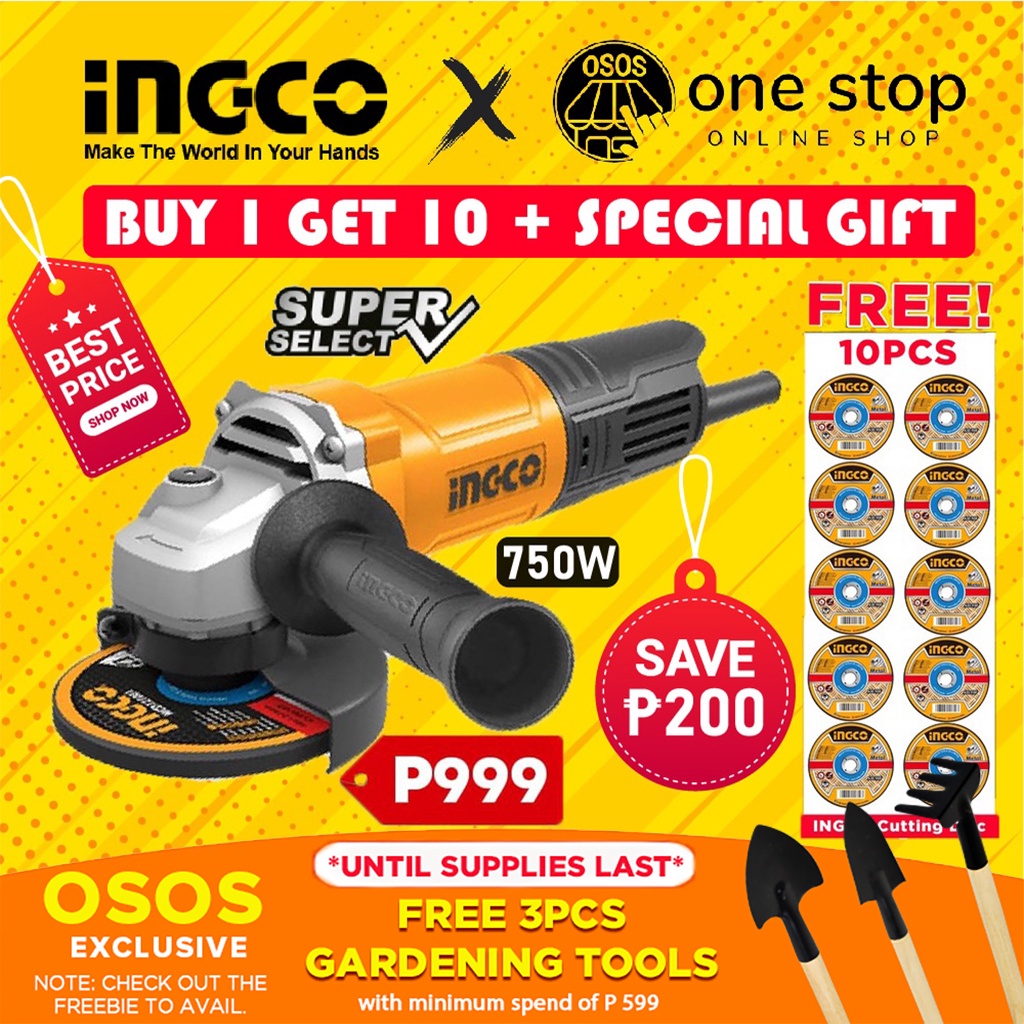 ingco grinder - Best Prices and Online Promos - Feb 2023 | Shopee ...
