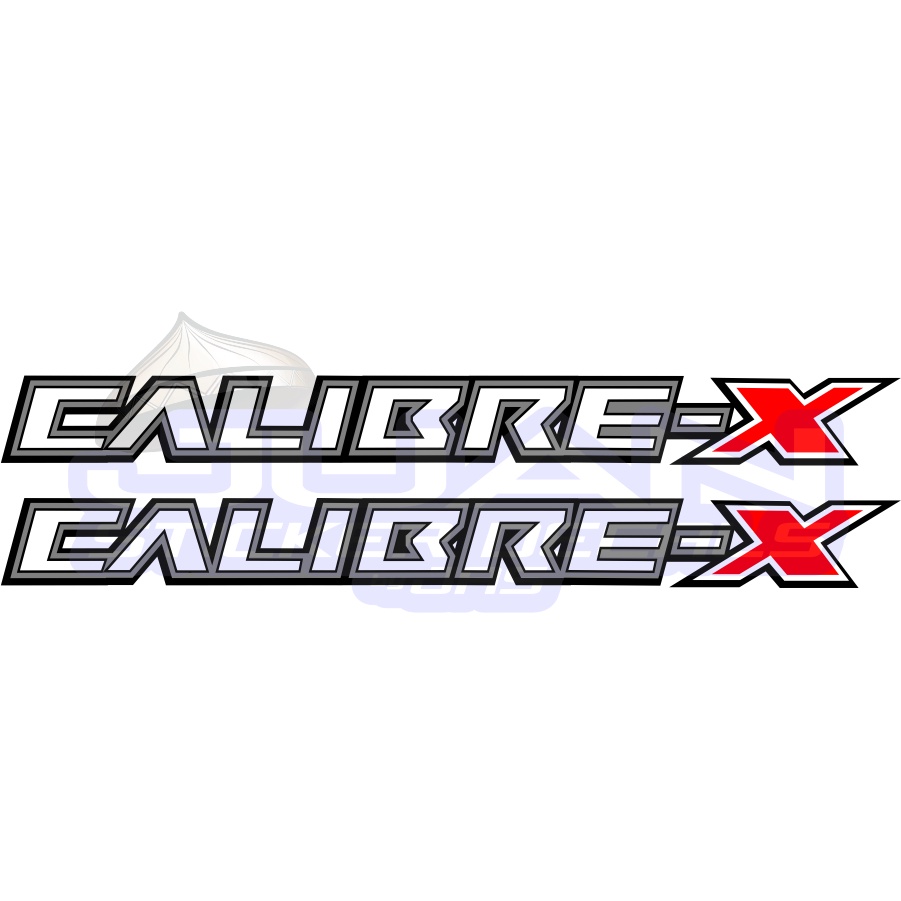 Nissan Navara CALIBRE-X Sticker Vinyl Cutout Quality Waterproof Outdoor ...