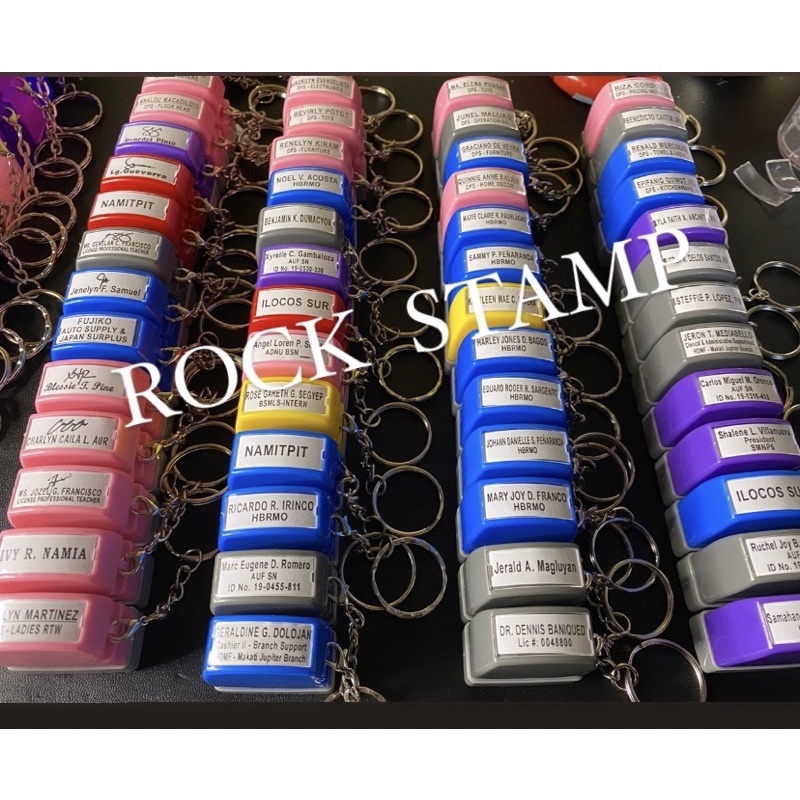 PASTEL STAMP | Personalized self inking FREE NAME | Shopee Philippines