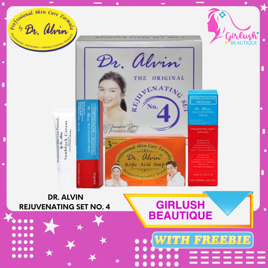 Dr. Alvin Rejuvenating Set#4 (Prime) | Shopee Philippines