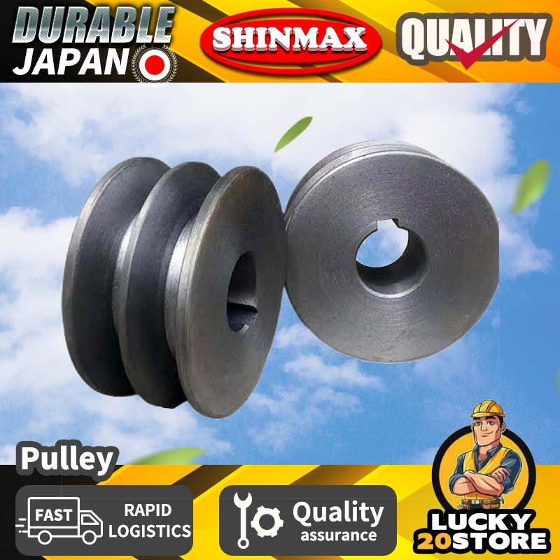 Diesel Engine Pulley Double Groove 19.05 mm/25.4mm For Air Cooled ...