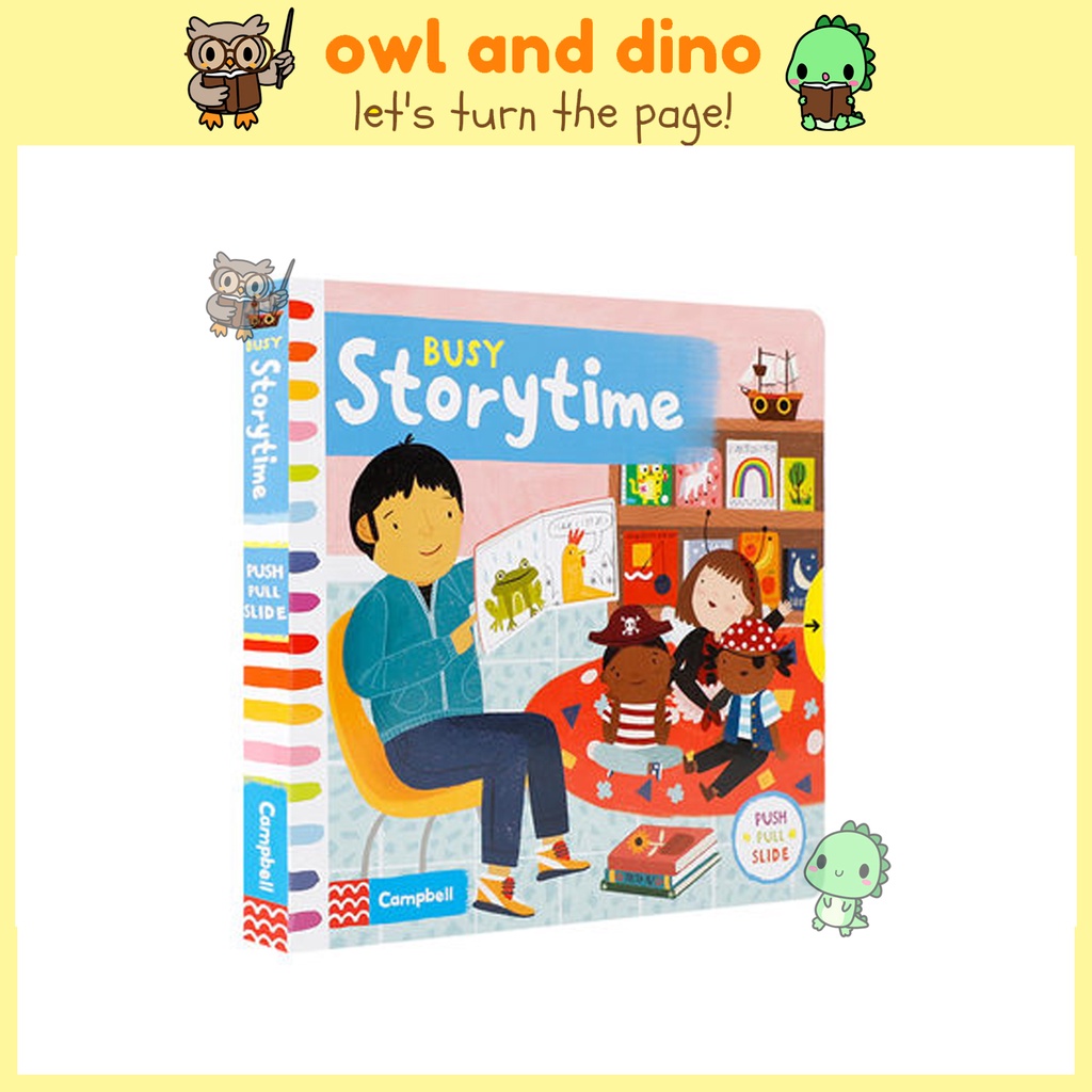 Busy Storytime (Interactive Board Book) | Shopee Philippines