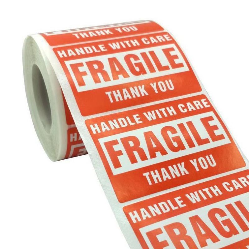 100pcs Fragile Sticker Shipping fragile label ( 100pcs ) | Shopee ...