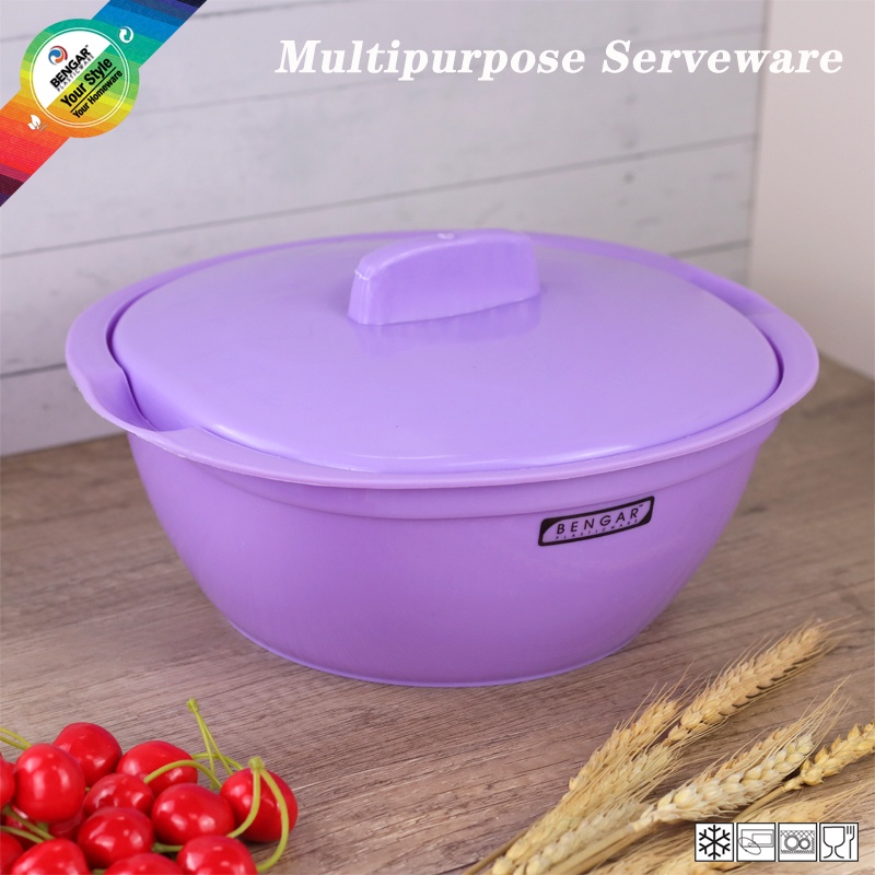 Hqc Multi-Purpose Server Ware Set Oval Plastic Container Buffet Food ...