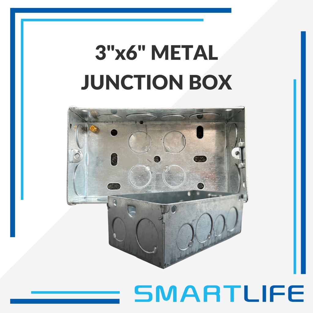 3"x6" Metal Junction Box / Utility Box | Shopee Philippines