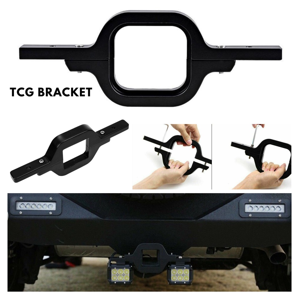 CP Aluminum Towing Hitch Light Mounting Brackets LED Bar for Dual Led ...