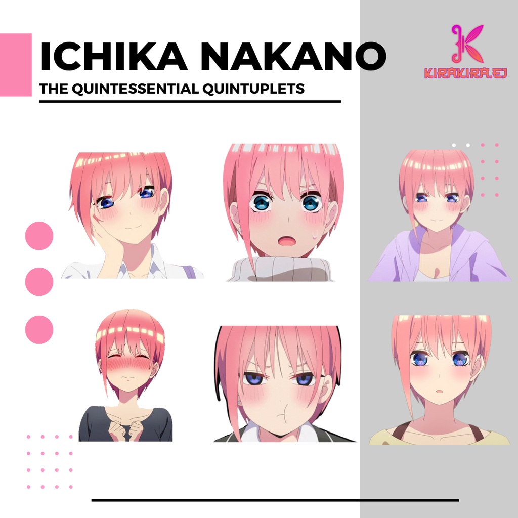 STICKER Ichika Nakano Sticker | The Quintessential Quintuplets | Water ...