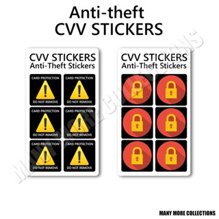 CVV cover sticker for ATM Card Protection | Anti-Theft sticker | Shopee ...