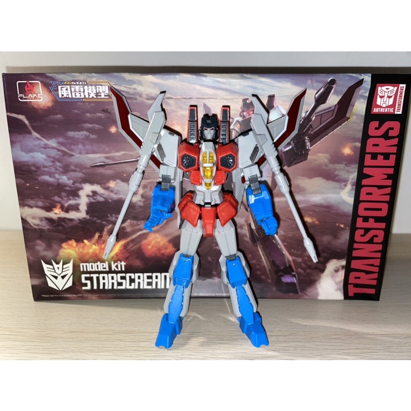 Hasbro X Flame Toys Furai Model Transformers Starscream Plastic Model ...