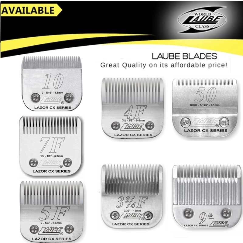 Laube Blade 10 laube razor for pets laube blade 7f for dog laube blade ...