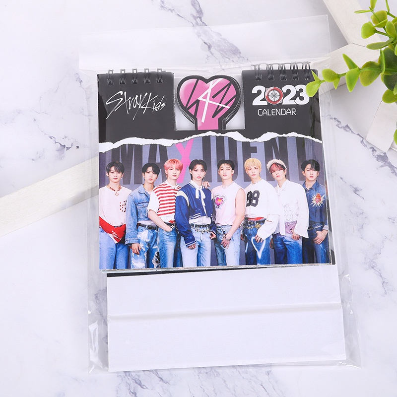 2023 Kpop Stray Kids Calendar SKZOO New Album Desktop Calendar ...