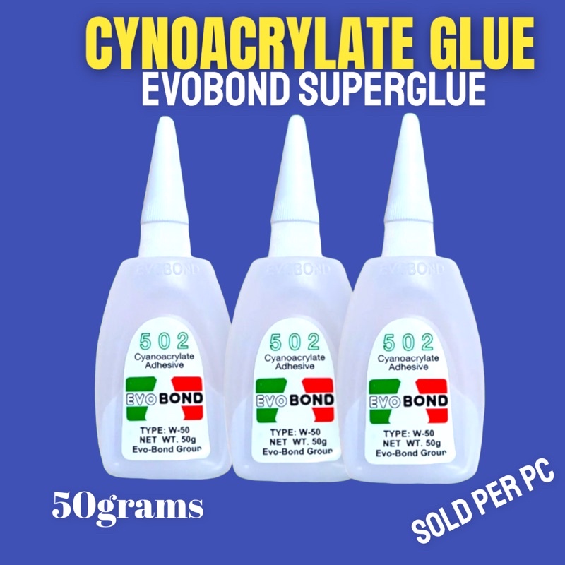 Evobond 50grams (SuperGlue) Sold Per Pc | Shopee Philippines