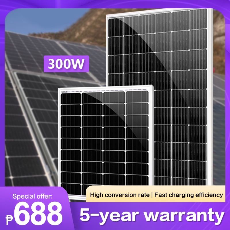 300W Solar Panel 18 Volt Pv Solar Module Solar Cell Panel generator for ...