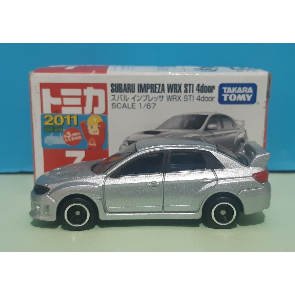 Takara Tomy Tomica 7 Subaru Impreza WRX STI 4door | Shopee Philippines