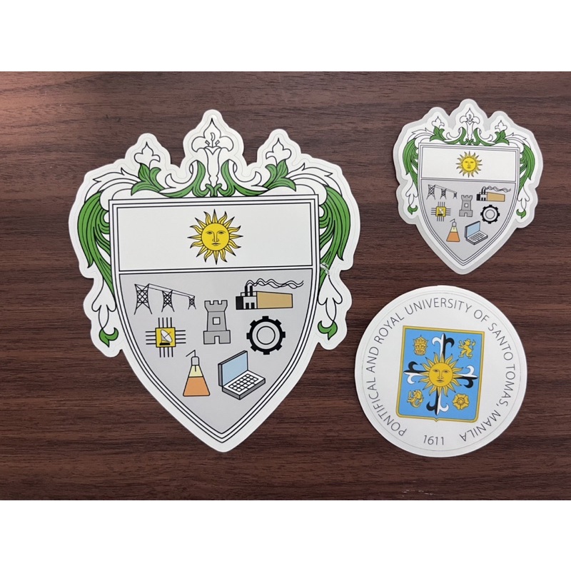 Brand new custom school inspired UST Engineering Big sticker pack ...