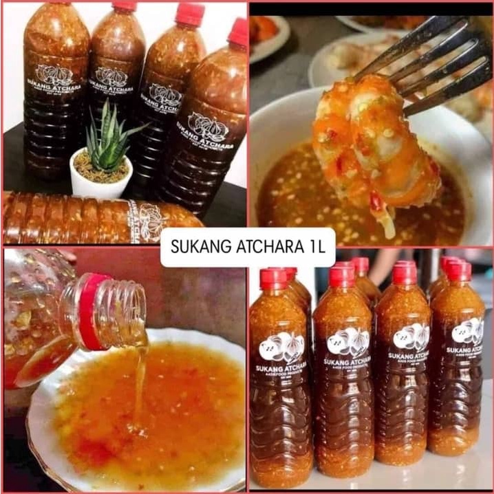Sukang Atchara (1LITER) Suka (Sweet & Spicy) Original/Fresh from Pampanga1 Liter Kaya sulit na ...