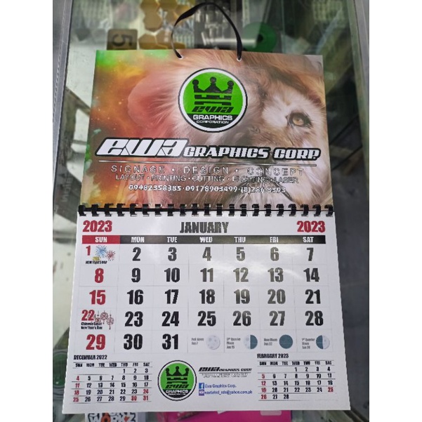 Customized Wall Calendar 2023 | Shopee Philippines