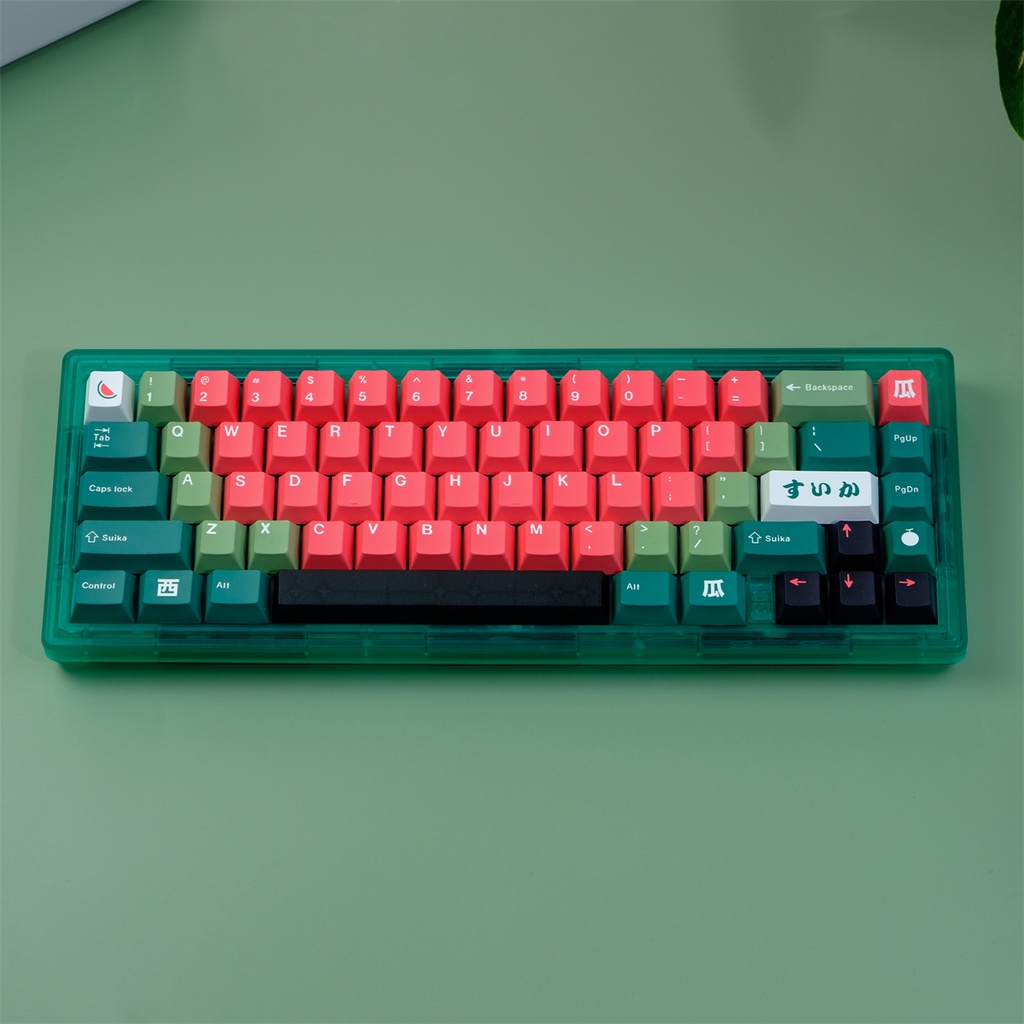 129 Keys GMK Watermelon Keycaps Cherry Profile PBT Dye Sublimation ...