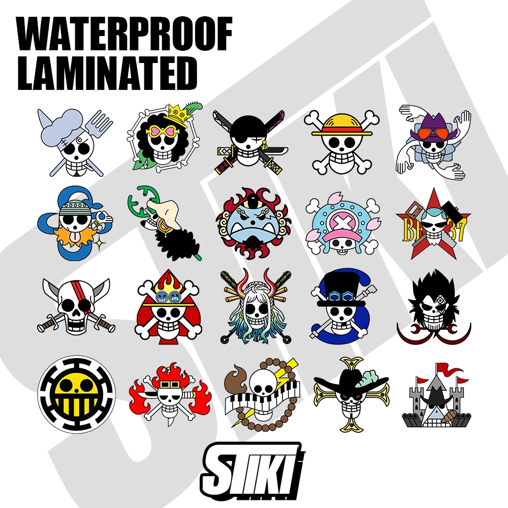 One Piece Logo Vinyl Sticker WATERPROOF | Shopee Philippines