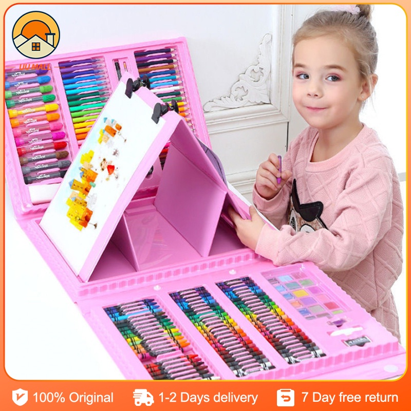 Original 208 PCS Art Coloring Set Water Color Drawing Art Colorful ...