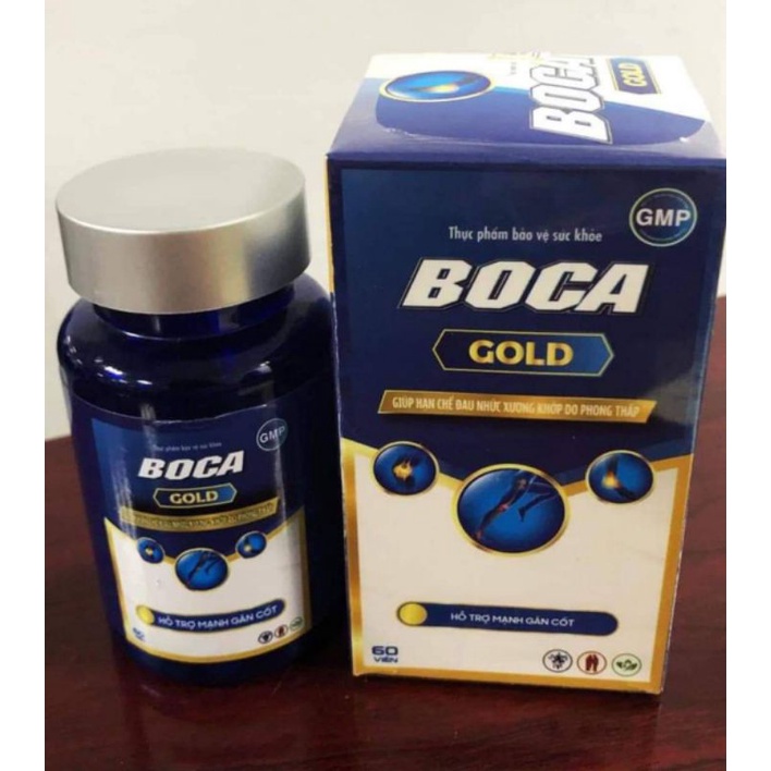 BOCA GOLD TABLETS PAIN RELIEF JOINT, BONE, MUSCLE, FROZEN SHOUDLER ...