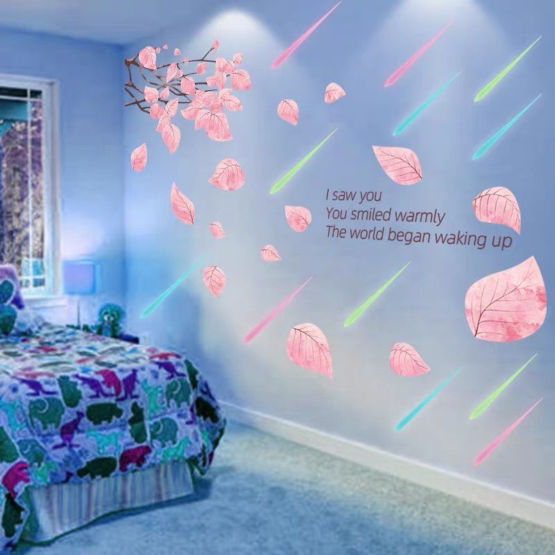 Shopee shop new wall decor meteor shower luminous. - UniTop
