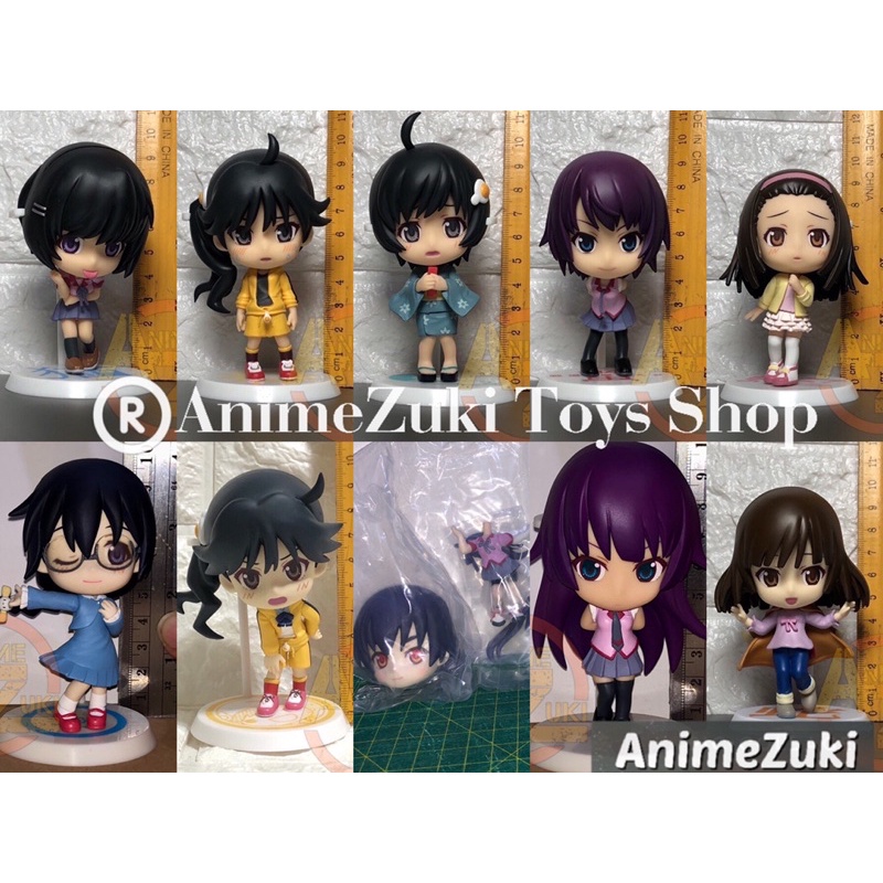 BANPRESTO - Bakemonogatari Chibi Big Head PVC Figures | Shopee Philippines