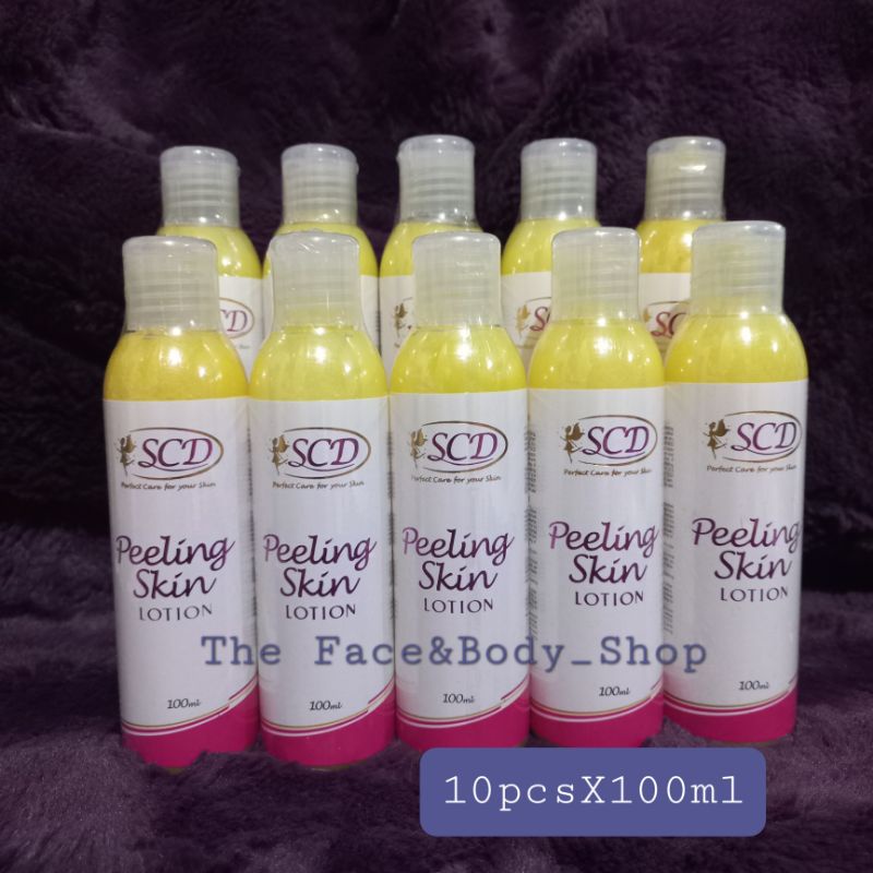 SCD Peeling Lotion 10pcs X 100ml | Shopee Philippines