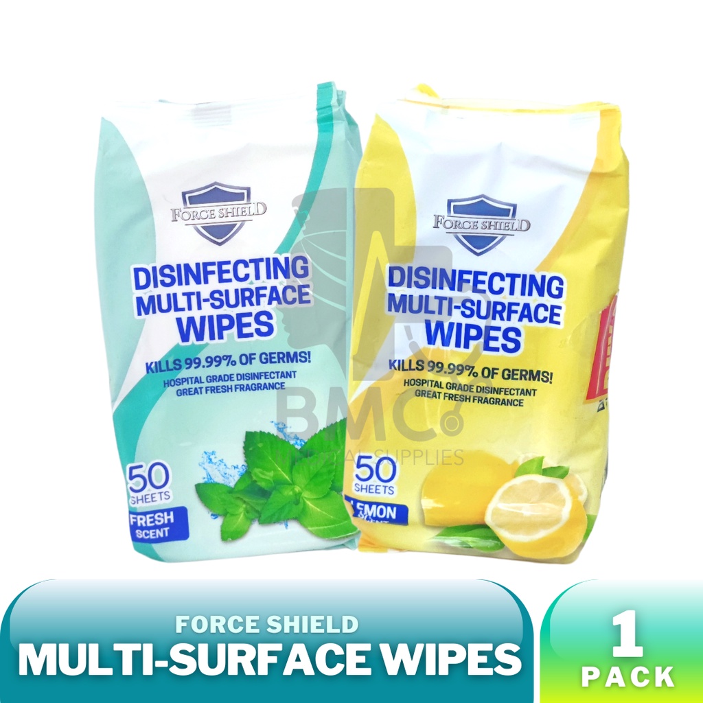 Disinfecting Multi-Surface Wipes (Fresh/Lemon) | Shopee Philippines