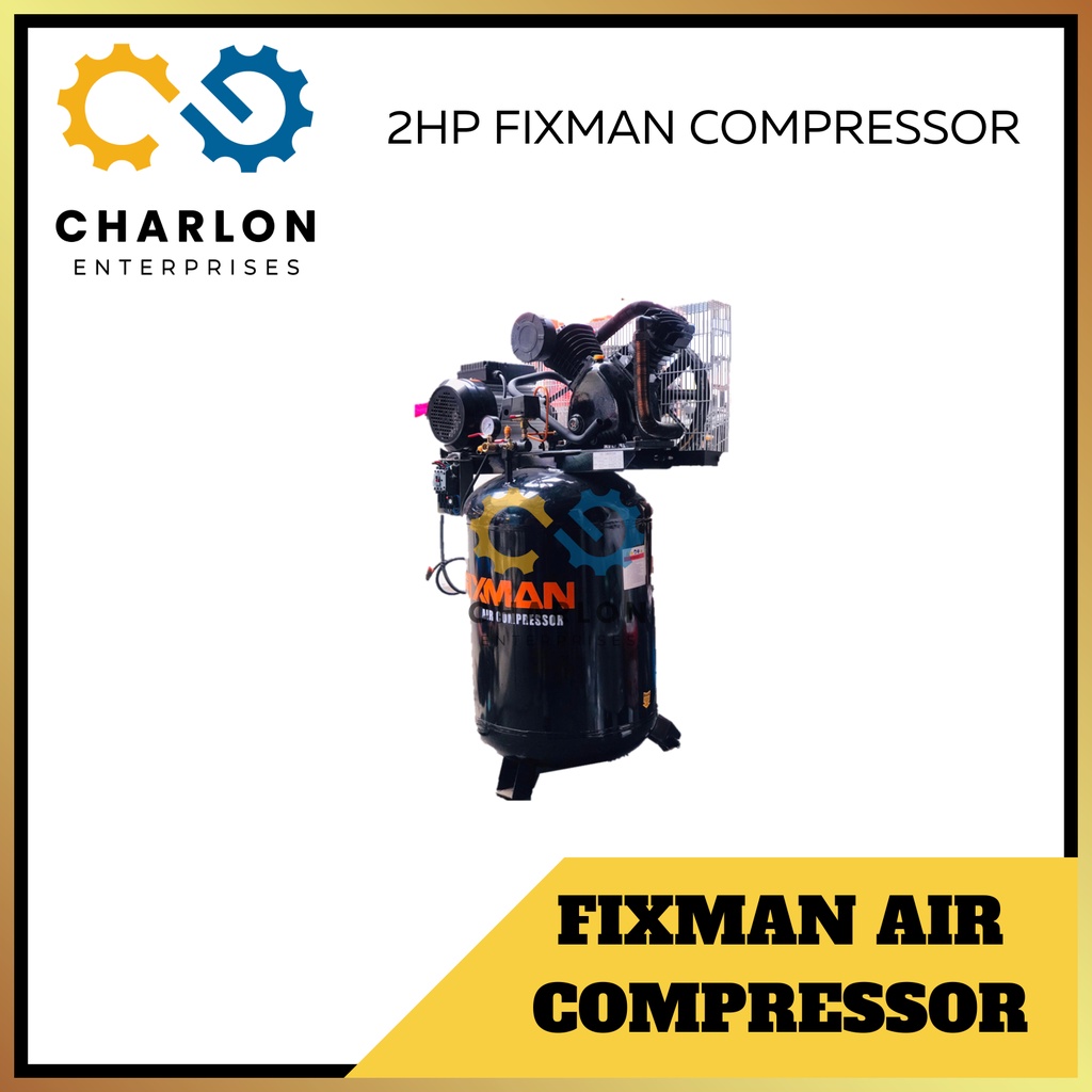 2HP FIXMAN AIR COMPRESSOR BELT DRIVEN | Shopee Philippines