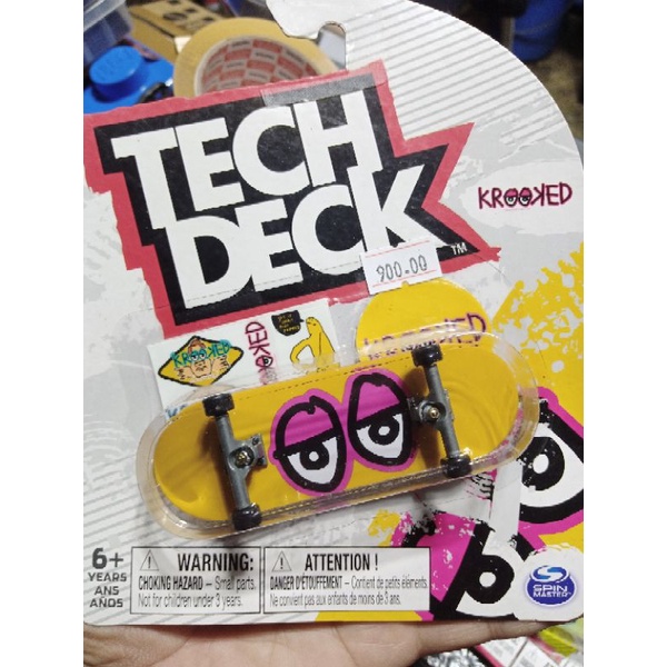 tech deck"krooked*ultra rare deck | Shopee Philippines