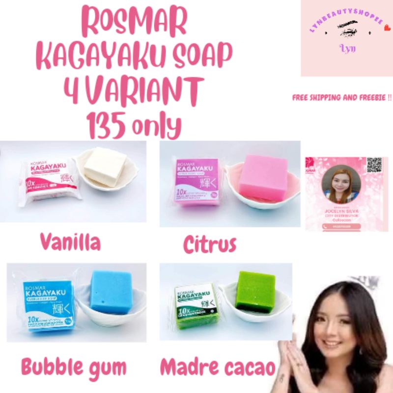 ROSMAR KAGAYAKU SOAP W/FREEBIE | Shopee Philippines