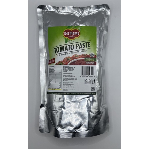 Del Monte Tomato Paste 1kg Foil Pack (Food Service Pack) | Shopee ...