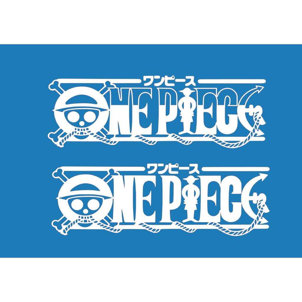 Onepiece logo vinyl cutout sticker for tumbler,laptop,etc. | Shopee ...