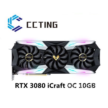 MAXSUN Graphics Card RTX 3080 iCraft OC 10GB GDDR6X GPU NVIDIA Computer ...