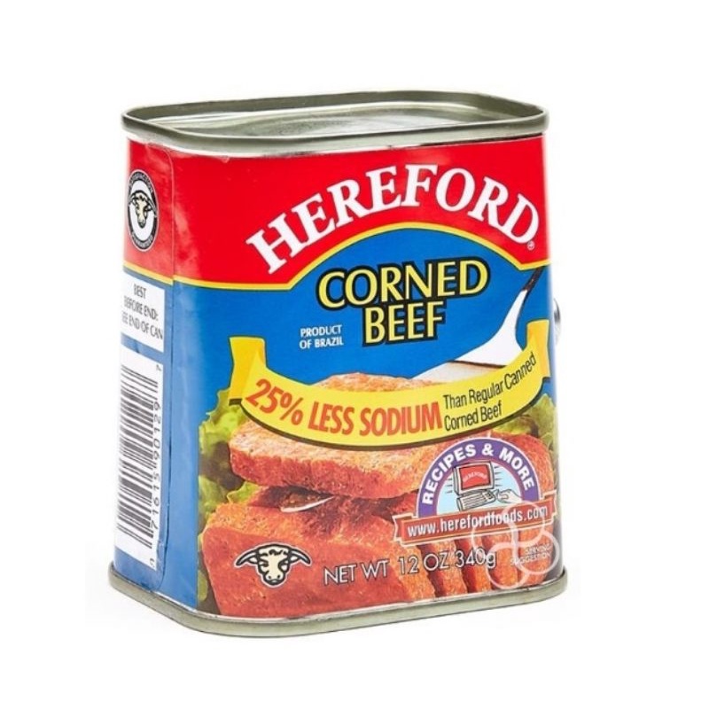 Hereford Corned Beef 340g | Shopee Philippines