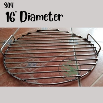 304 Stainless Steel Round BBQ Grill | Parilya | Inasal Grill | Charcoal ...