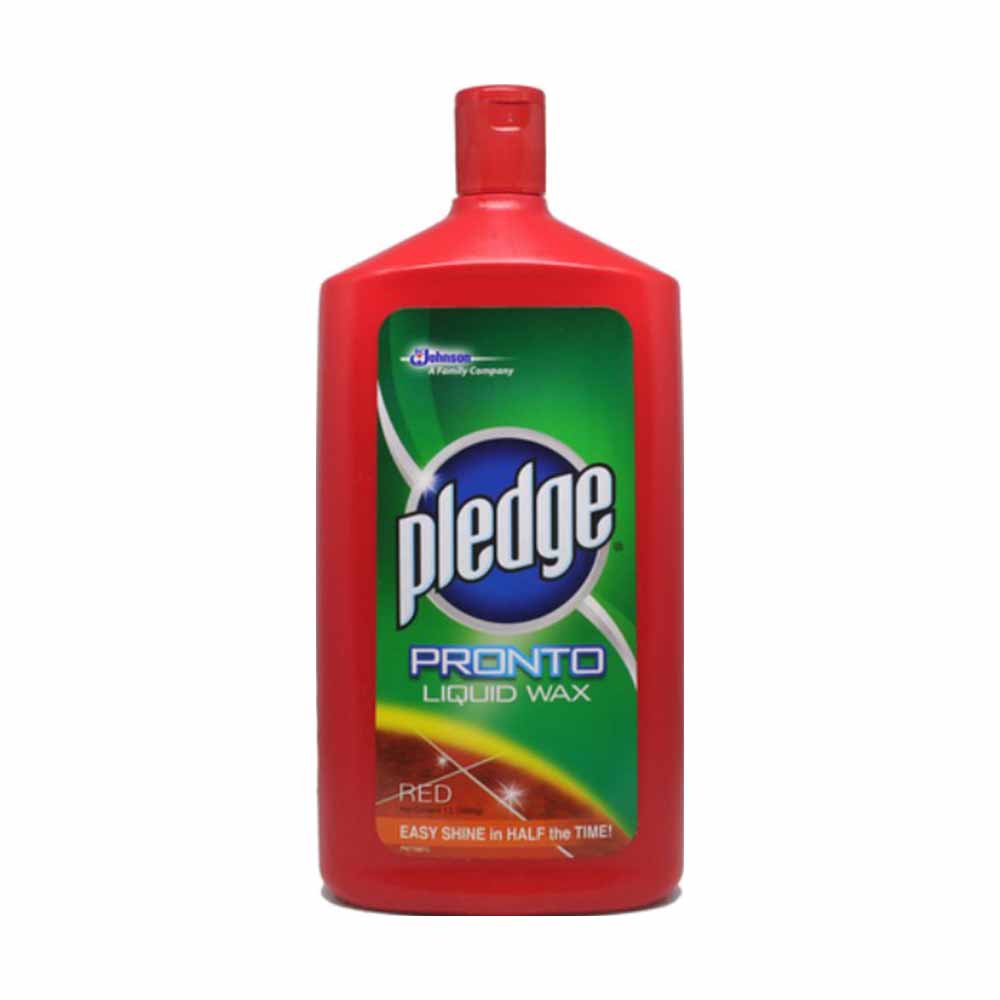 Pledge Pronto Liquid Wax Red 1l | Shopee Philippines