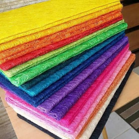 Abaca Fiber Sheet 18"x45" Arts and Crafts Project | Shopee Philippines