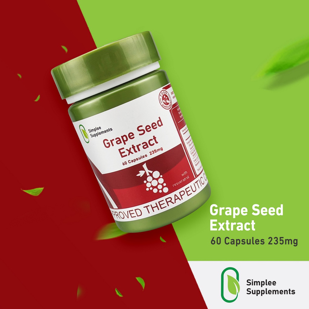 Simplee Grape Seed Capsule Supplement | Shopee Philippines