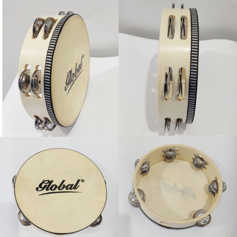 Global Tambourine 6 to 10 Inches Sizes | Shopee Philippines