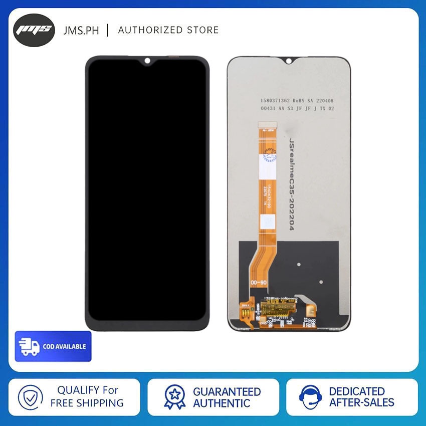 Realme LCD Realme C35 LCD Touch Screen Display Frame Assembly for Replacement | Shopee Philippines