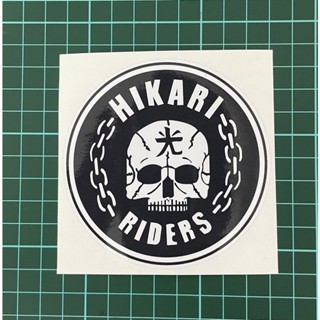 Hikari Riders Laminated Sticker | Shopee Philippines