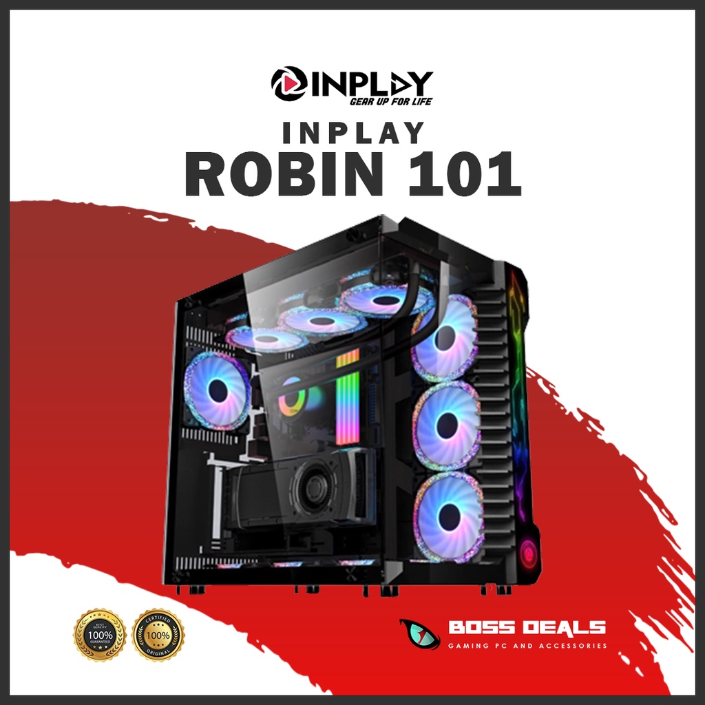 INPLAY ROBIN 101 PC CASE | Shopee Philippines