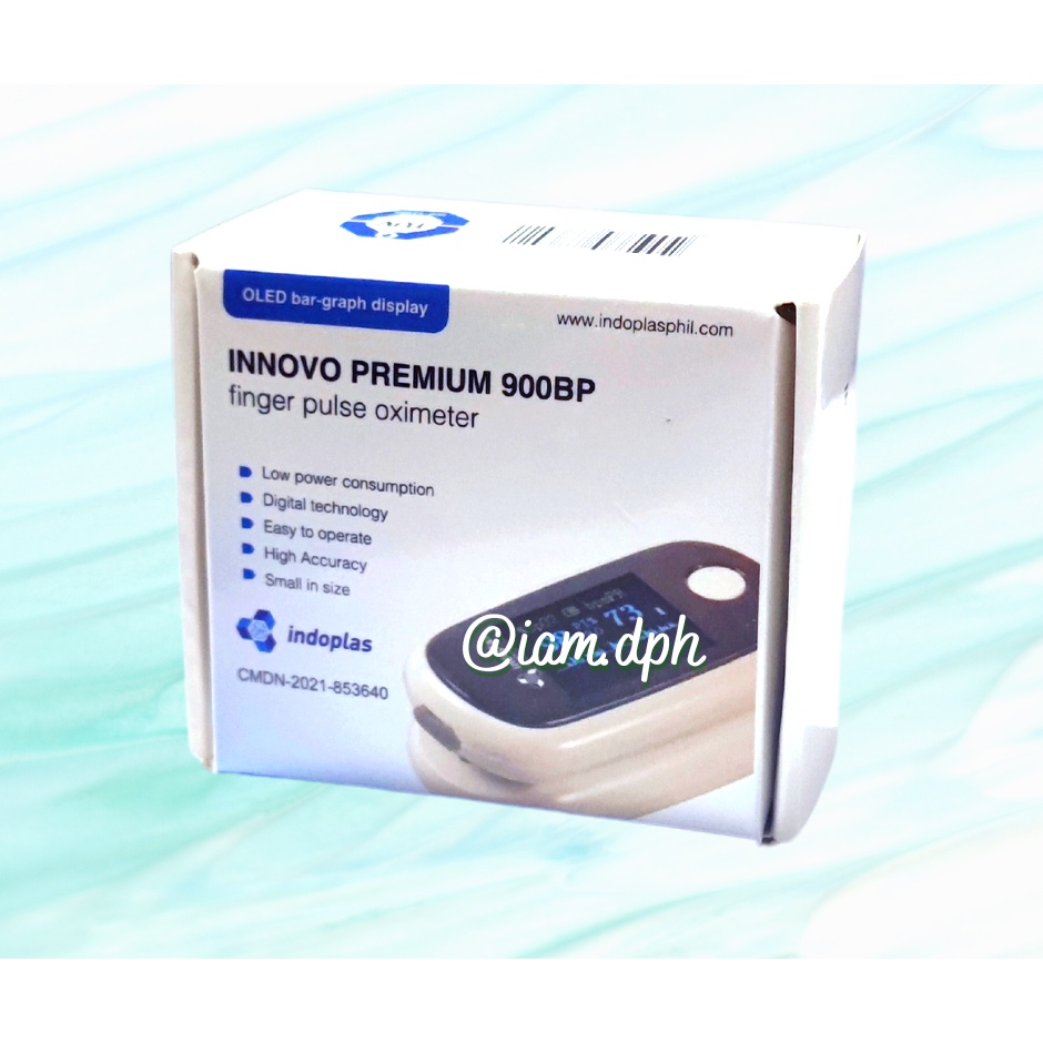 Indoplas - Rechargable Pulse Oximeter | Shopee Philippines