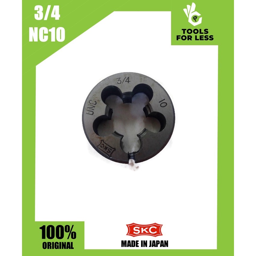 SKC Round Die 3/4 NC10 Made in Japan | Shopee Philippines