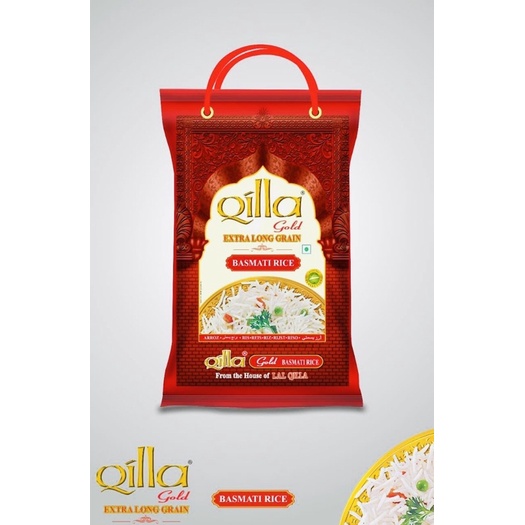 Lal Qilla GOLD Basmati Rice Extra Long Grain Original Packaging From ...